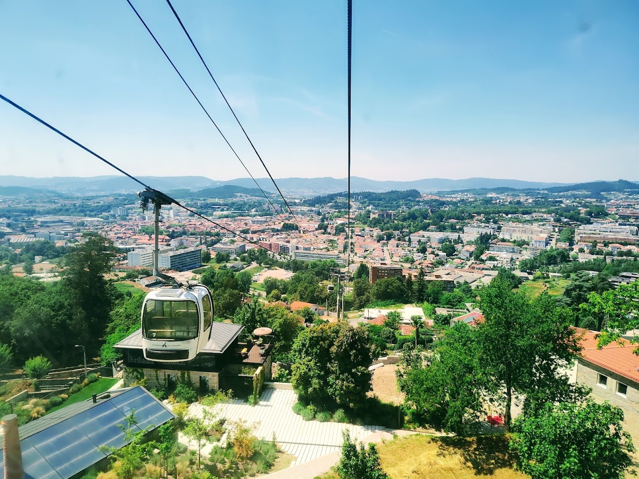 Teleferico de Guimaraes - Guimaraes Cable Car - Guimaraes Portugal ...