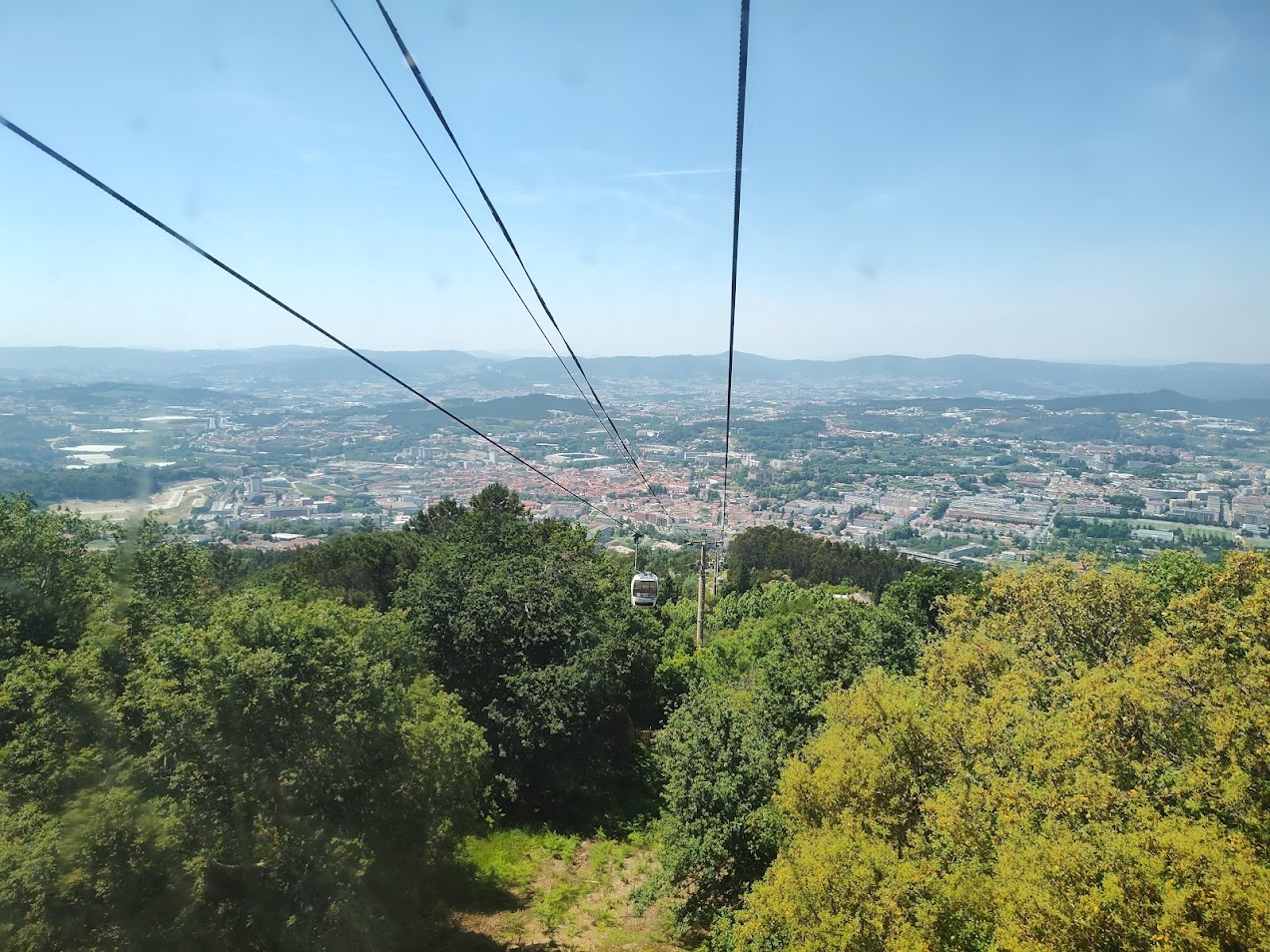 Teleferico de Guimaraes - Guimaraes Cable Car - Guimaraes Portugal ...