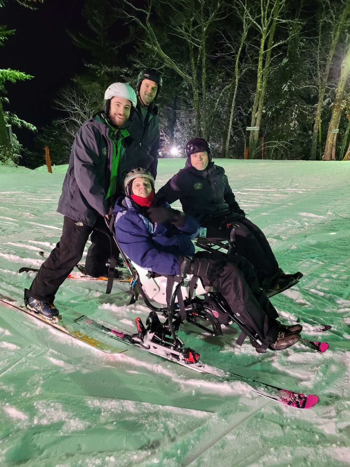 Ski Sundown 1-31-2024 - adaptive skiing lesson. — Snowjournal 2.0